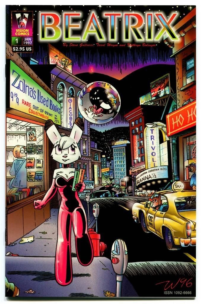 Beatrix 1 (Vision Comics): Steve Gallacci: 0641990923193: Amazon.com: Books