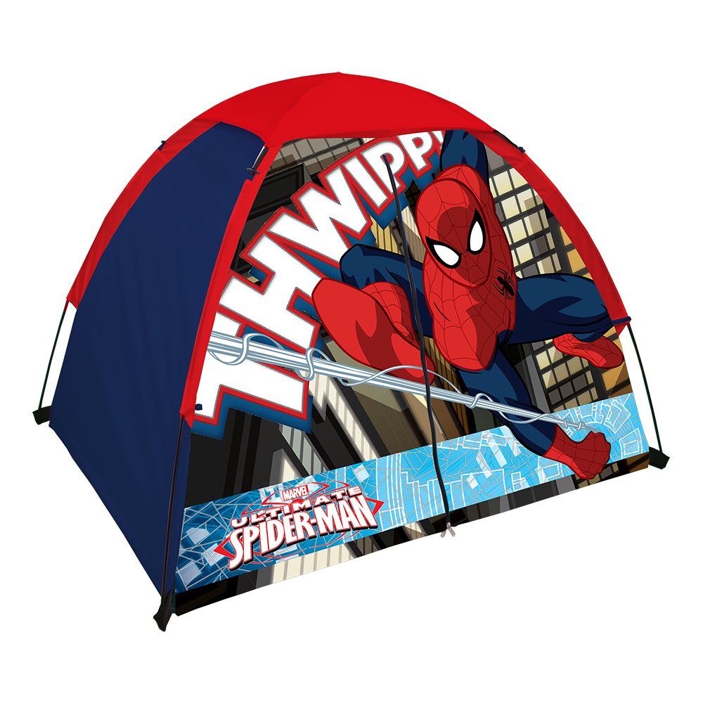 Buy Spider-Man Tents Spiderman 2 Pole Dome Tent with Zip Doors Online ...