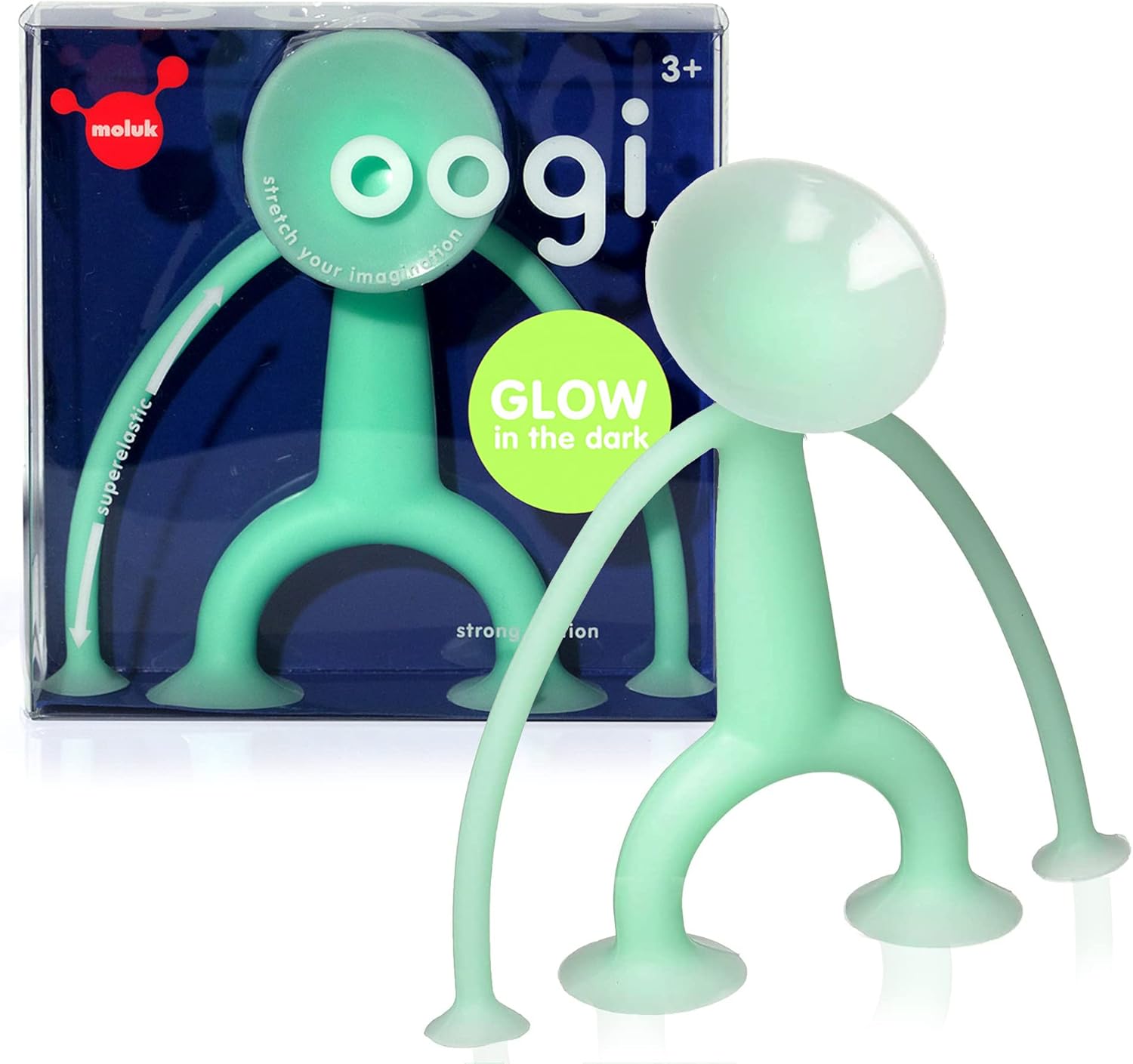 Amazon.com: MOLUK 43110 – Oogi Glow Silicone Stretchy Character – with Suction Cup : Toys & Games