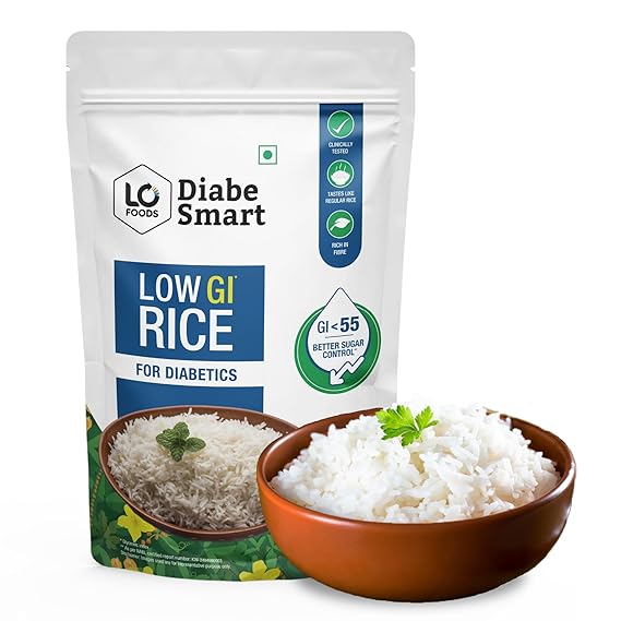DiabeSmart Premium Diabetic Rice 5 kg | Tested Low GI Rice For Diabetic ...