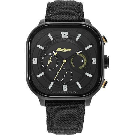 Titan Octane-Aerobatics Collection Analog Black Dial Men's Watch ...