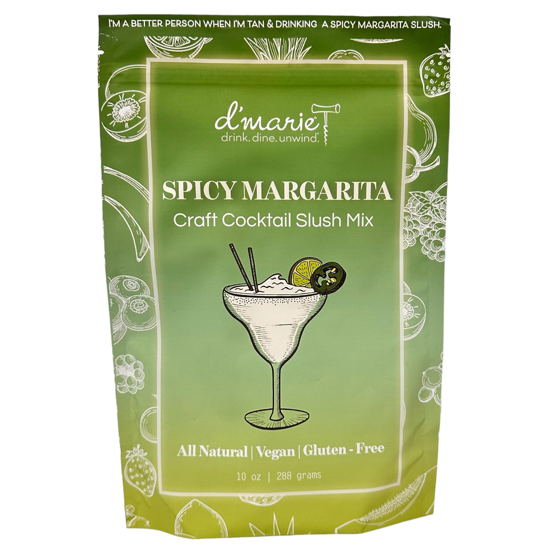 Amazon.com : Frozen Cocktail Drink Mix - Makes 10 Spicy Margarita ...