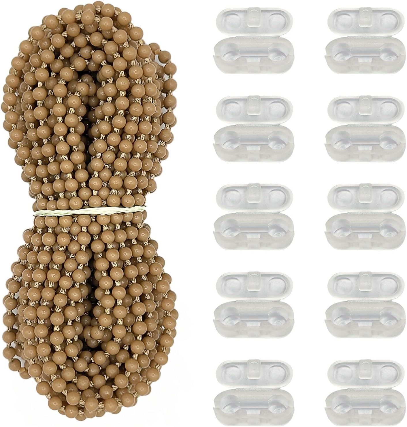 Amazon.com: Antfly Plastic 10 Meters Blinds Beaded Chain Cord ...