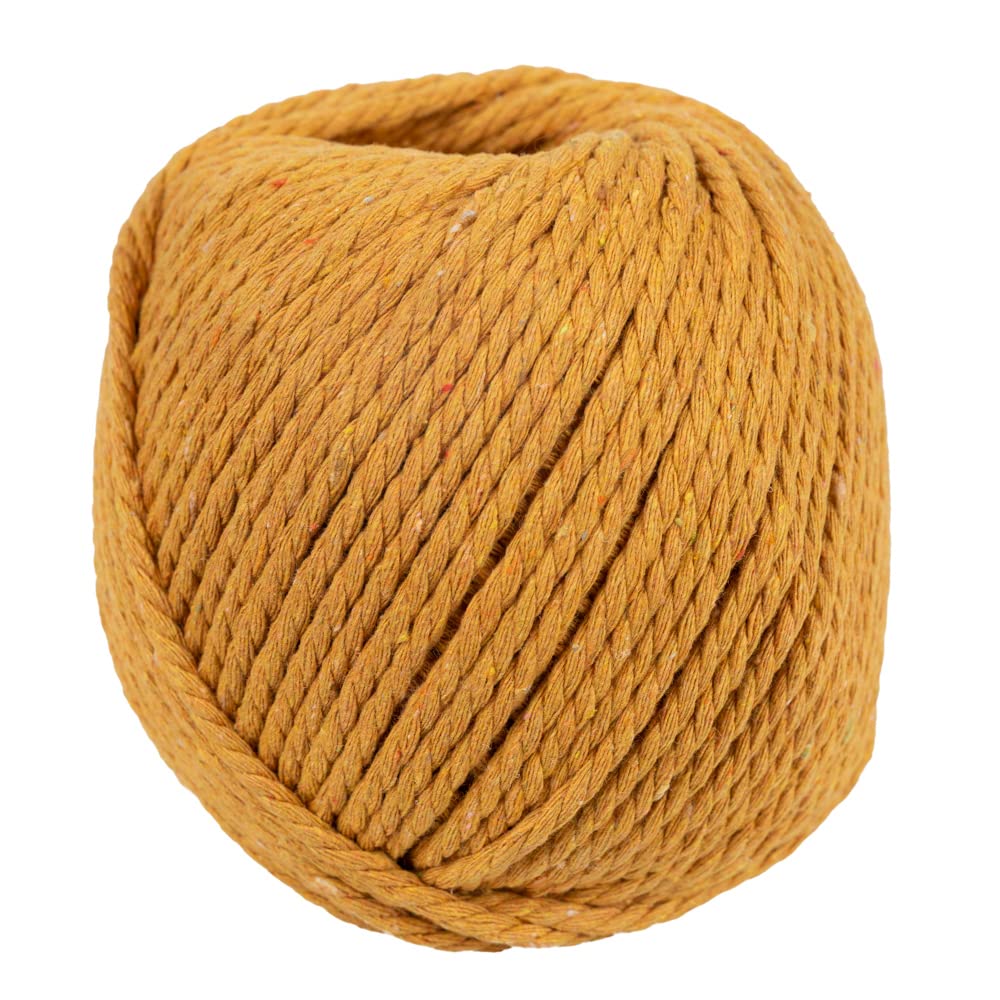 Amazon.com: Craft County 50M Natural Cotton Rope - 2mm-5mm Diameter ...
