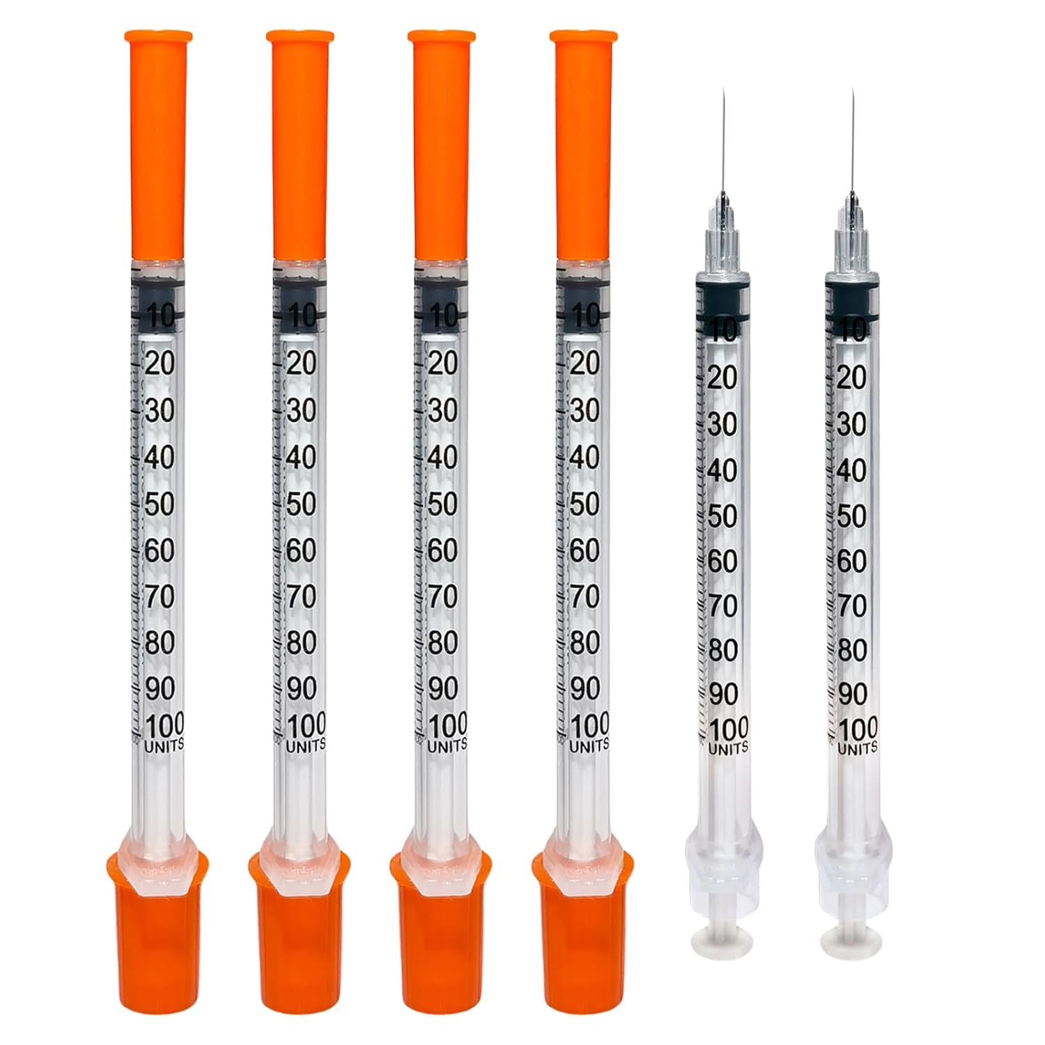 Umcry 29 Gauge 1cc 1/2 Inch（13mm) Syringes,Individually Wrapped Package of 30: Amazon.com ...