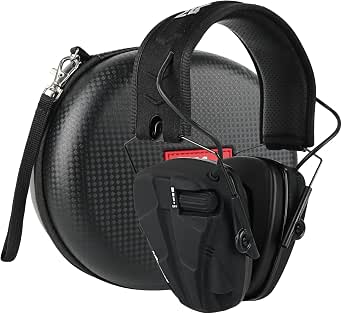 HEARMOR Electronic Shooting Ear Protection with Protective Case, Sound ...