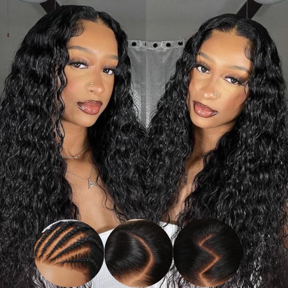 Amazon.com: Nadula Pre Everything Glueless 13x4 Bye Bye Knots Pre Cut ...