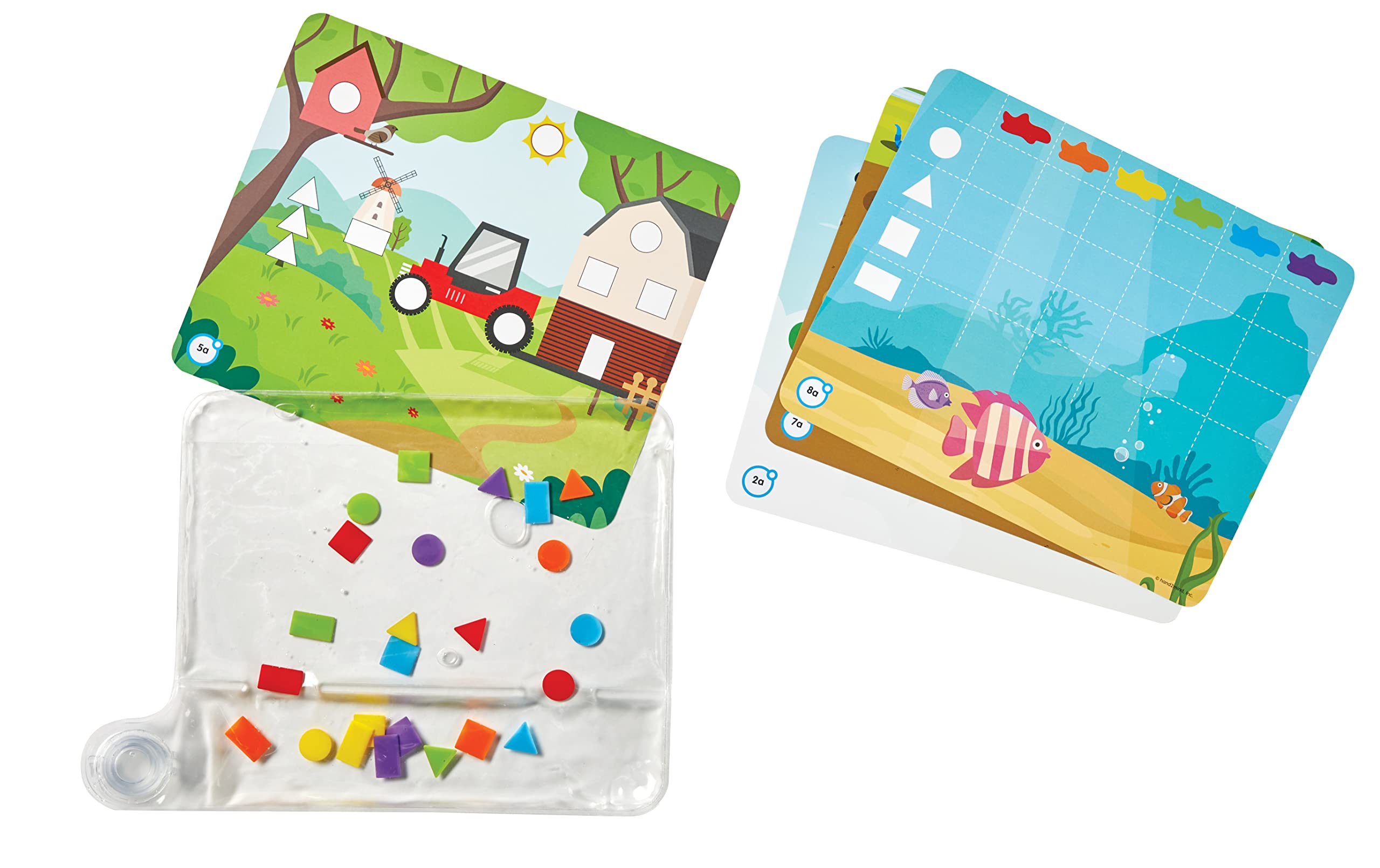 Snapklik.com : Hand2mind Colors And Shapes Sensory Pad, Fine Motor ...