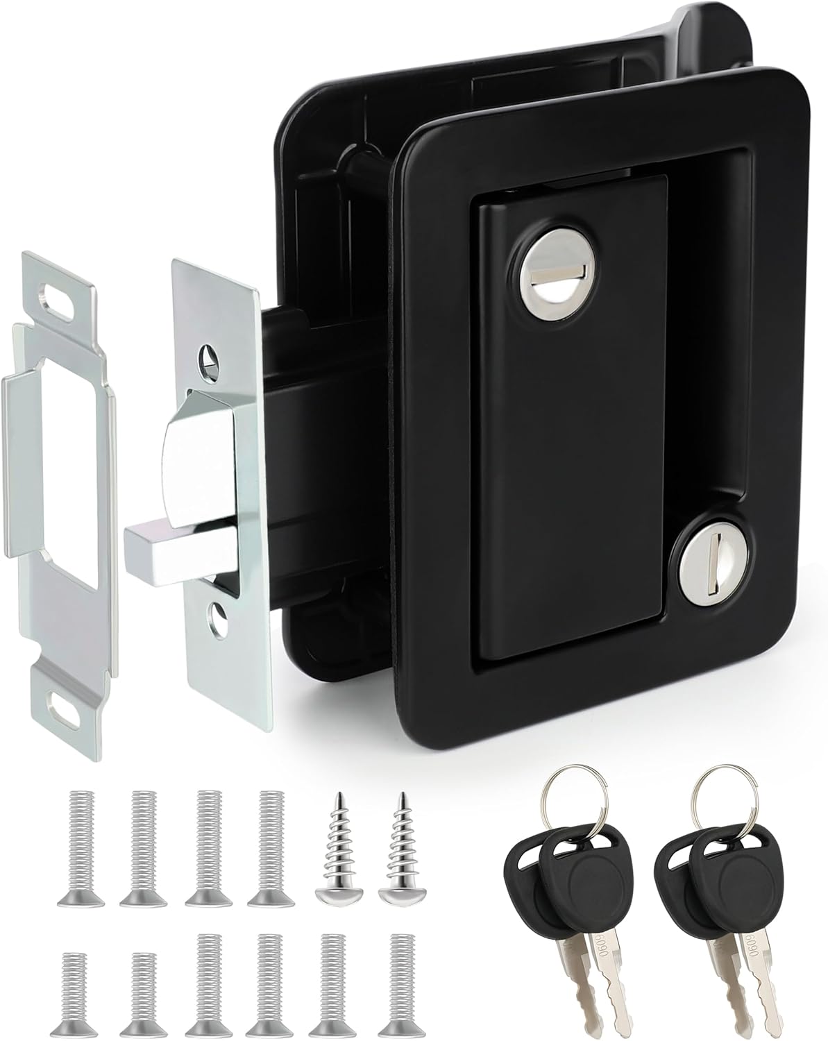 Amazon.com: X-Haibei RV Entry Door Lock 100% Metal Camper Door Lock ...