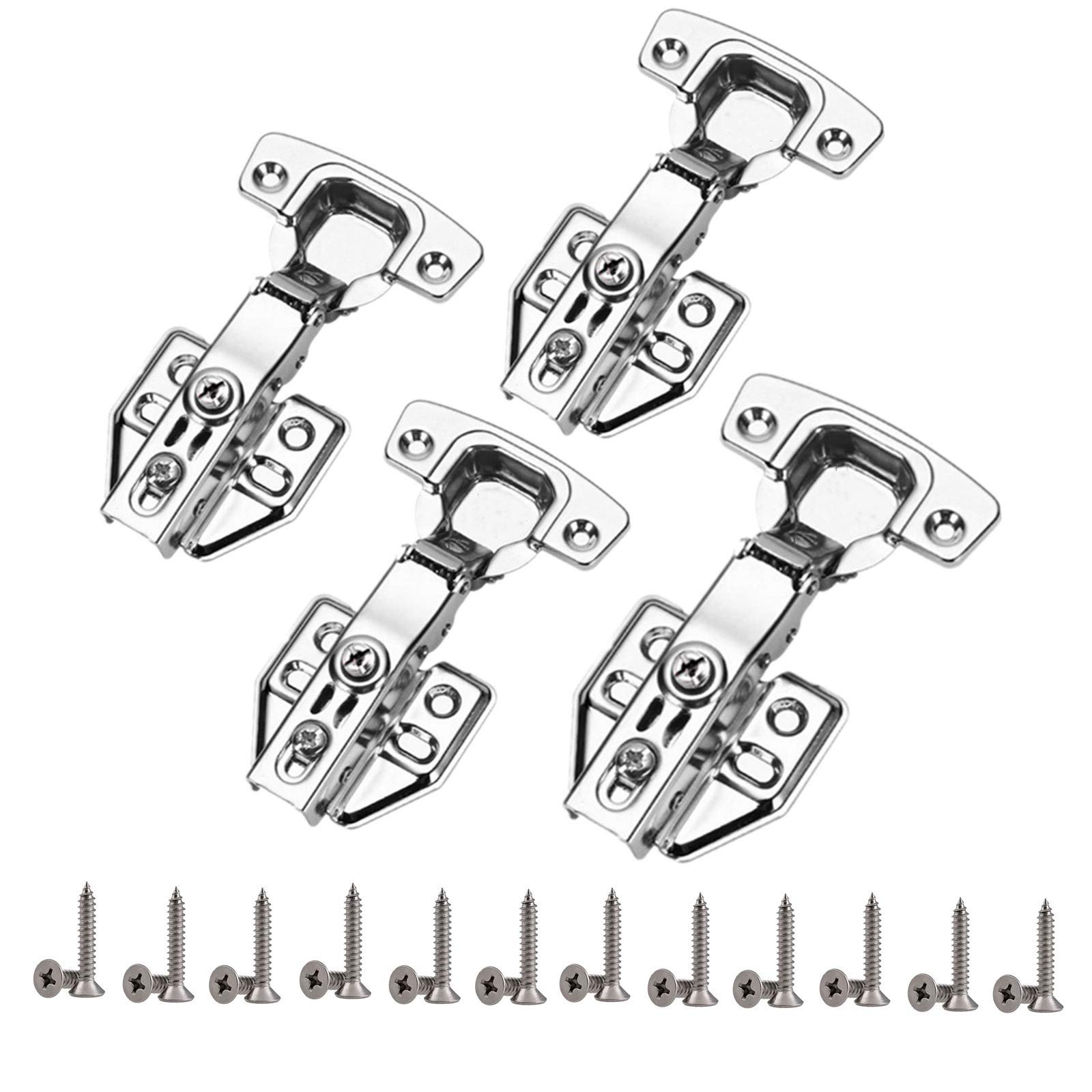 Buy Cabinet Wardrobe Hinge,100°Full Coverage Hinge,Stainless Stainless ...