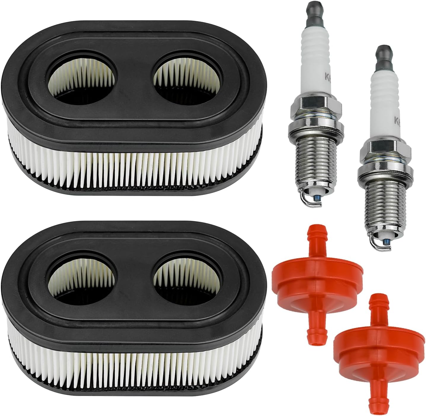 Amazon.com : LEFITPA 2 Set Replacement 593260 Tune Up Kit for Briggs ...