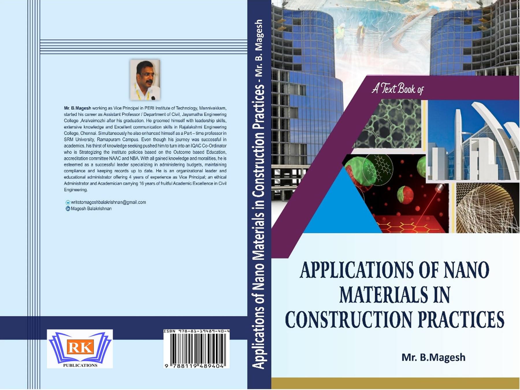 Applications of Nano Materials in Construction Practices : Mr. B ...