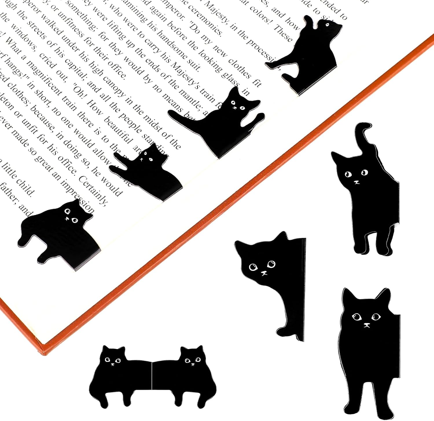 Amazon.com: Assorted Cute Cat Book Markers Clips Set for Women - 7 Pcs ...