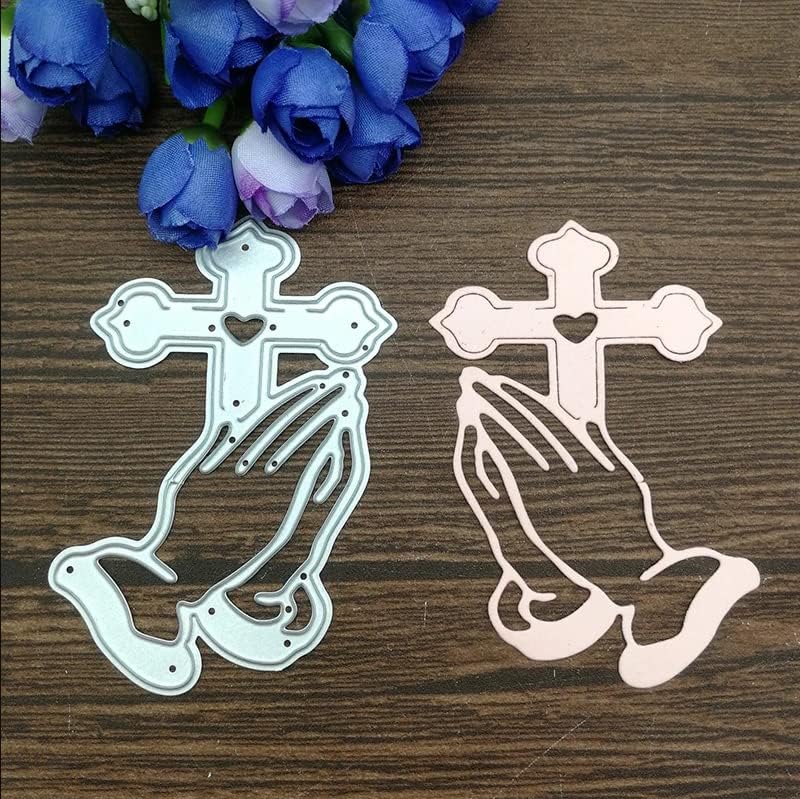 Amazon.com: Cross Bless Metal Die Cuts Cutting Dies, DIY Crafts ...