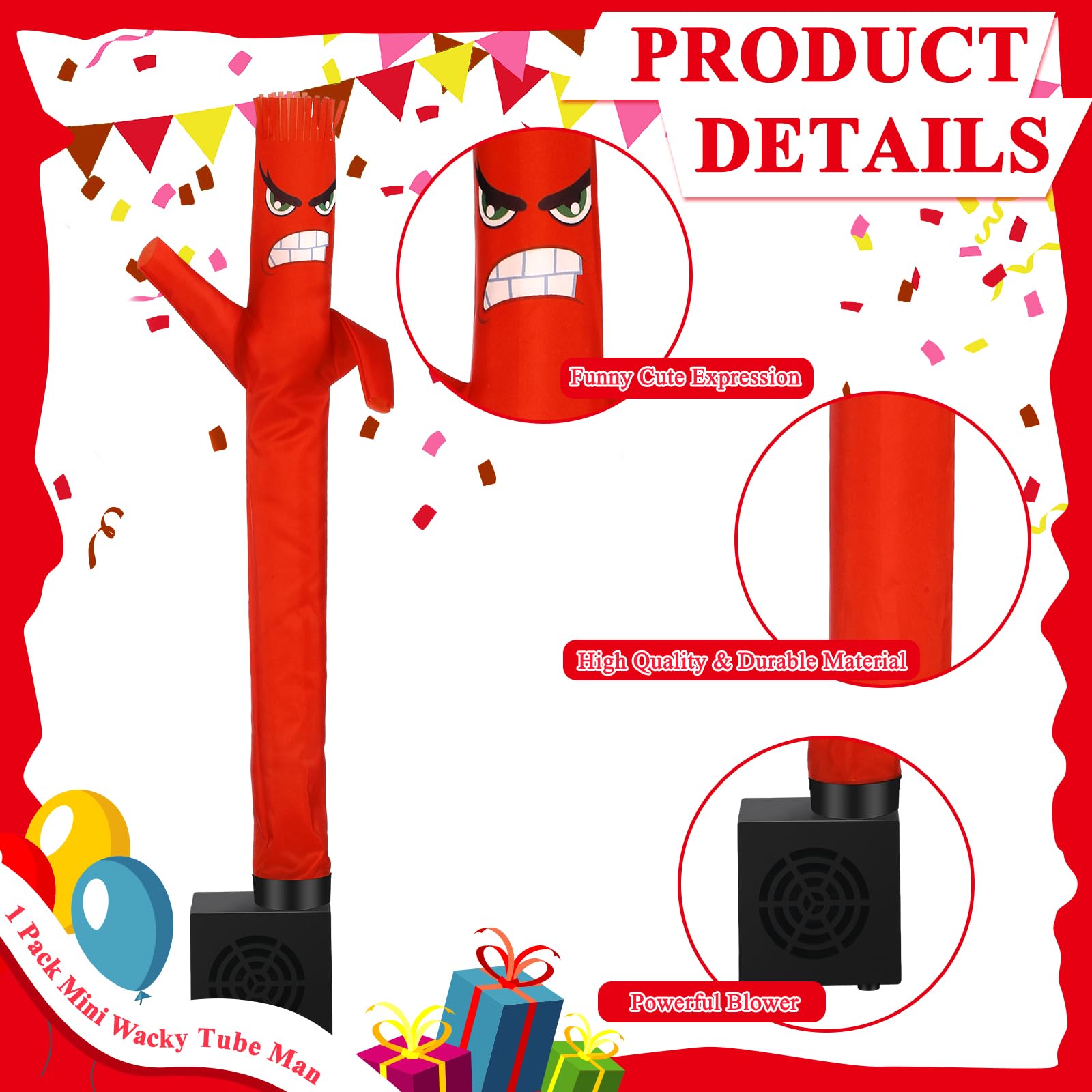 Snapklik.com : Poen Mini Wacky Waving Inflatable Tube Guy For Kids Gift