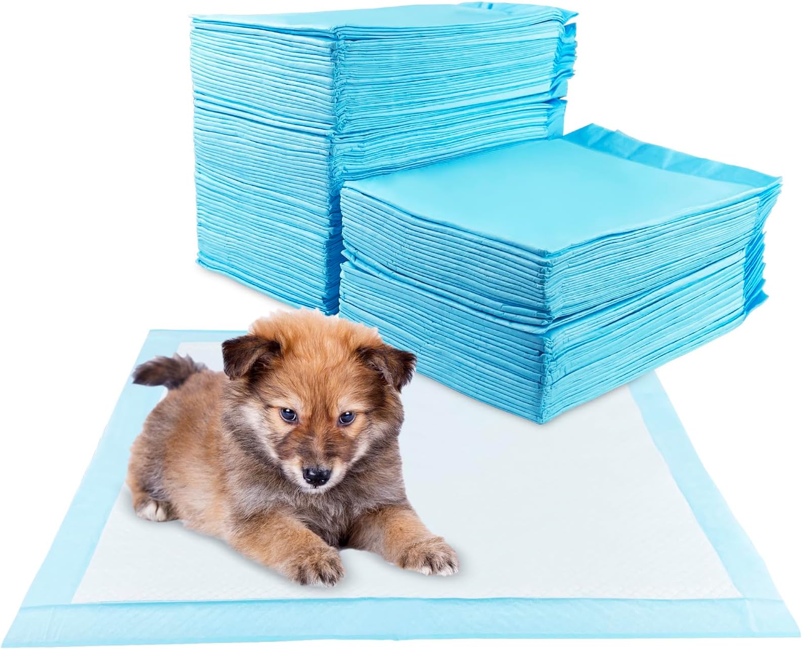 Tekenewbse 100 Pièces Tapis Absorbant Chien, 33 × 45 cm Alaise Jetable ...