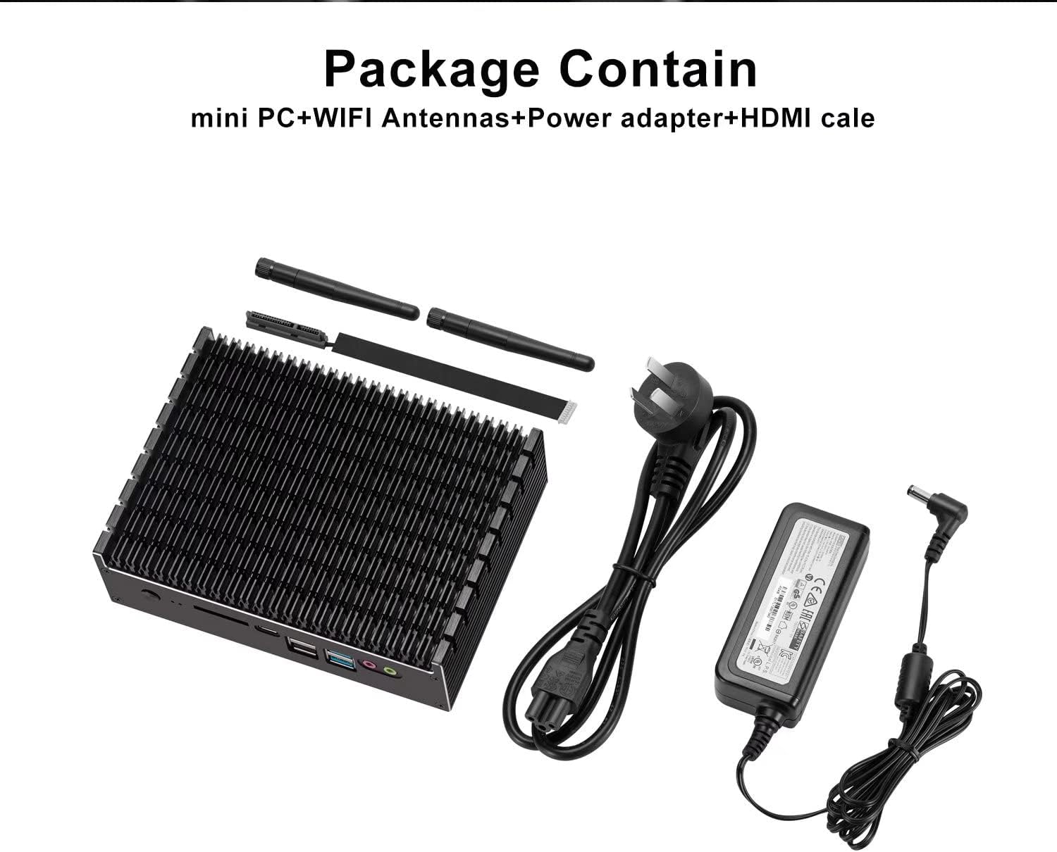 Buy Mini PC Windows 11 Core i7 10710U, Mini Desktop Computer Dual LAN ...