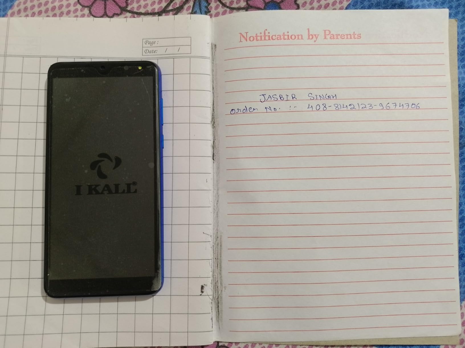 IKALL K1000 Smartphone (6” Display, 4GB, 64GB) (Blue) : Amazon.in ...