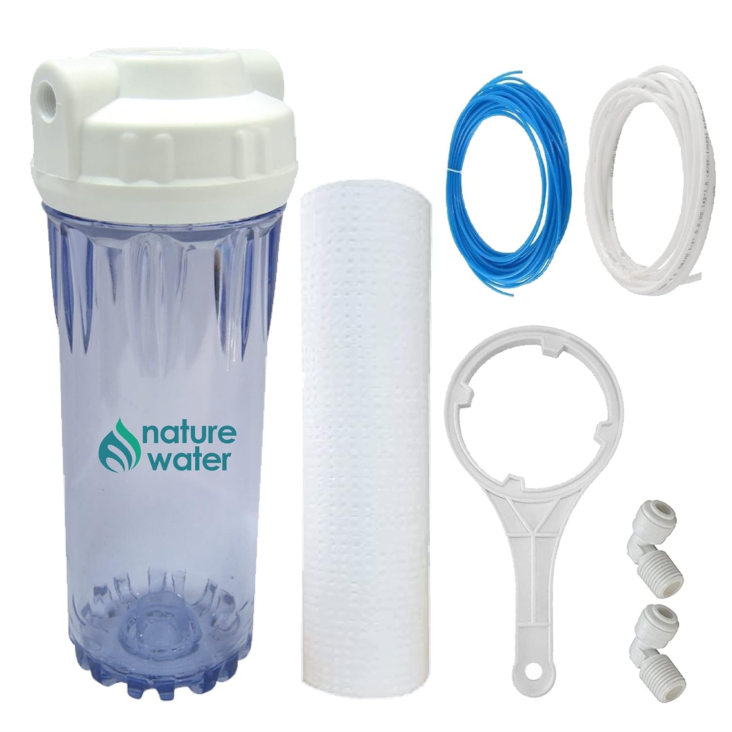 NatureWater Pre Filter Set for RO Water Filtration System Single Filter ...