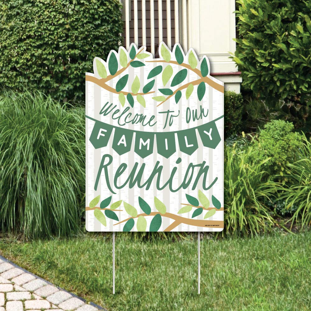 Family Reunion Signs