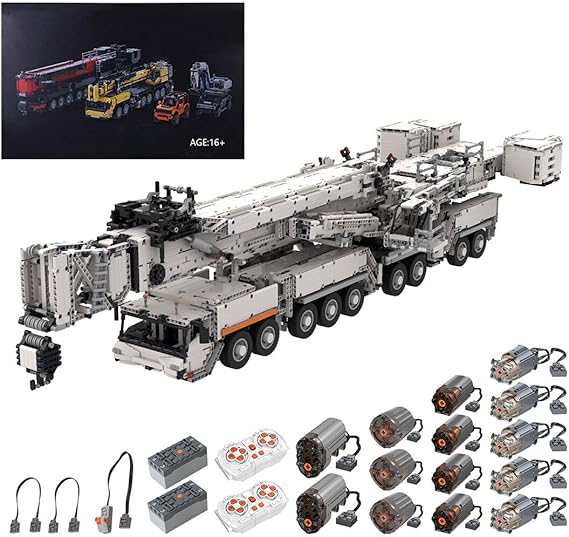 Amazon.com: DECI Super Large RC Crane for Liebherr LTM 11200 Crane ...