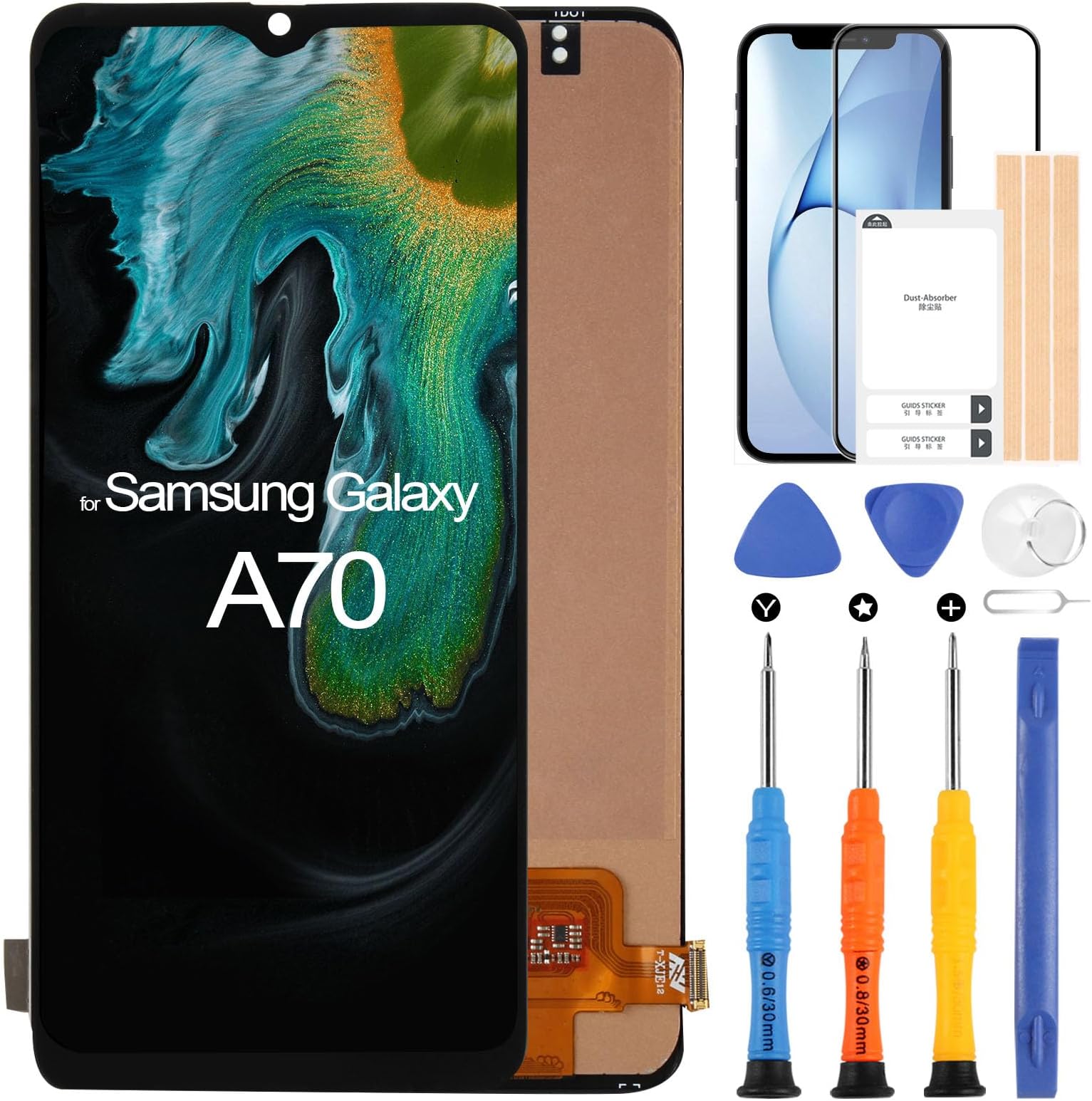 LCD Display for Samsung Galaxy A70 Touch Screen for SM-A705F SM-A705FN ...