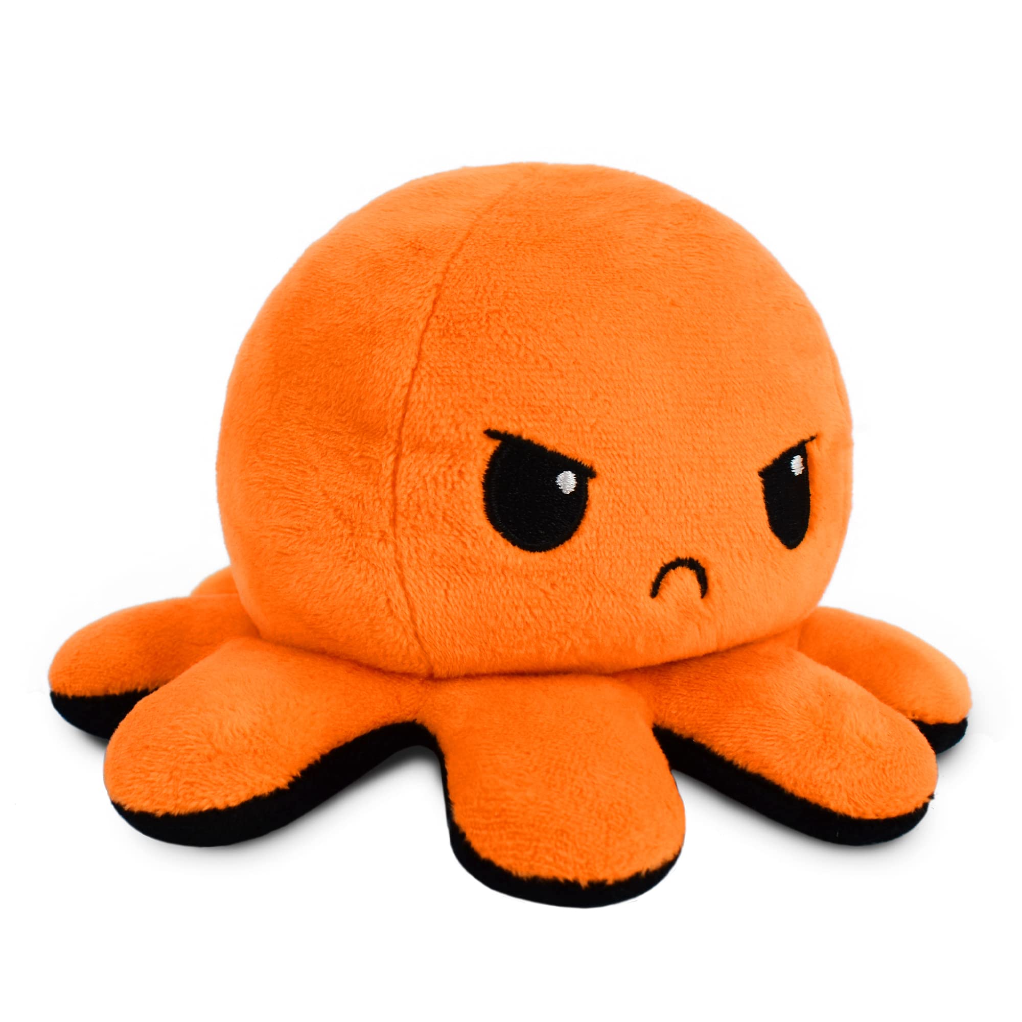 Snapklik.com : The Original Reversible Octopus Plushie - Black + Orange ...