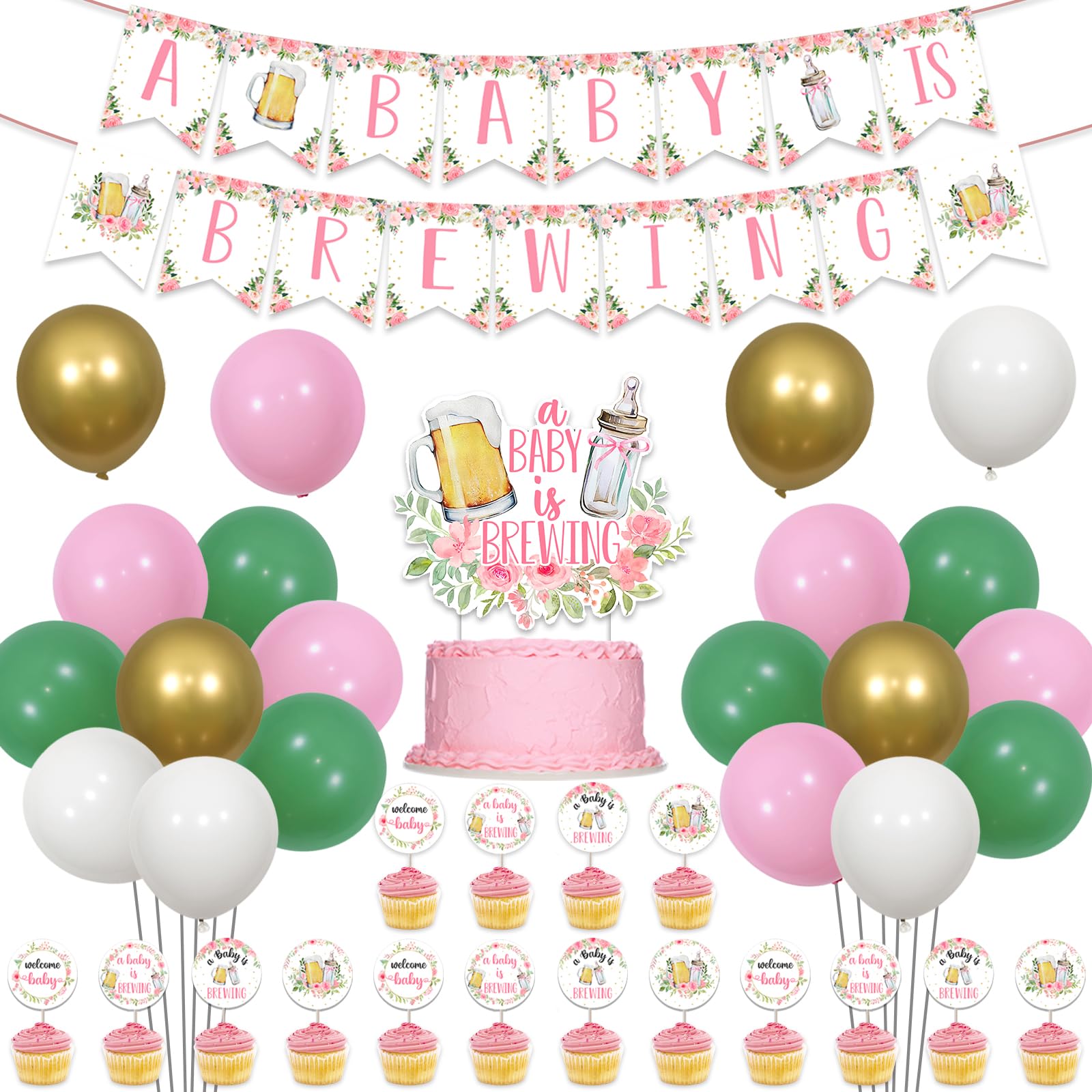 Beer Baby Shower Decorations 10 Baby Is Brewing Ideas | Brew Baby