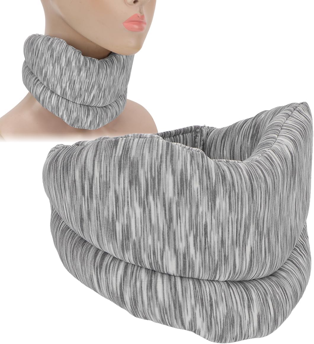Sponge Neck Support Brace, Adjustable Soft Hook and Loop Fasteners Neck ...