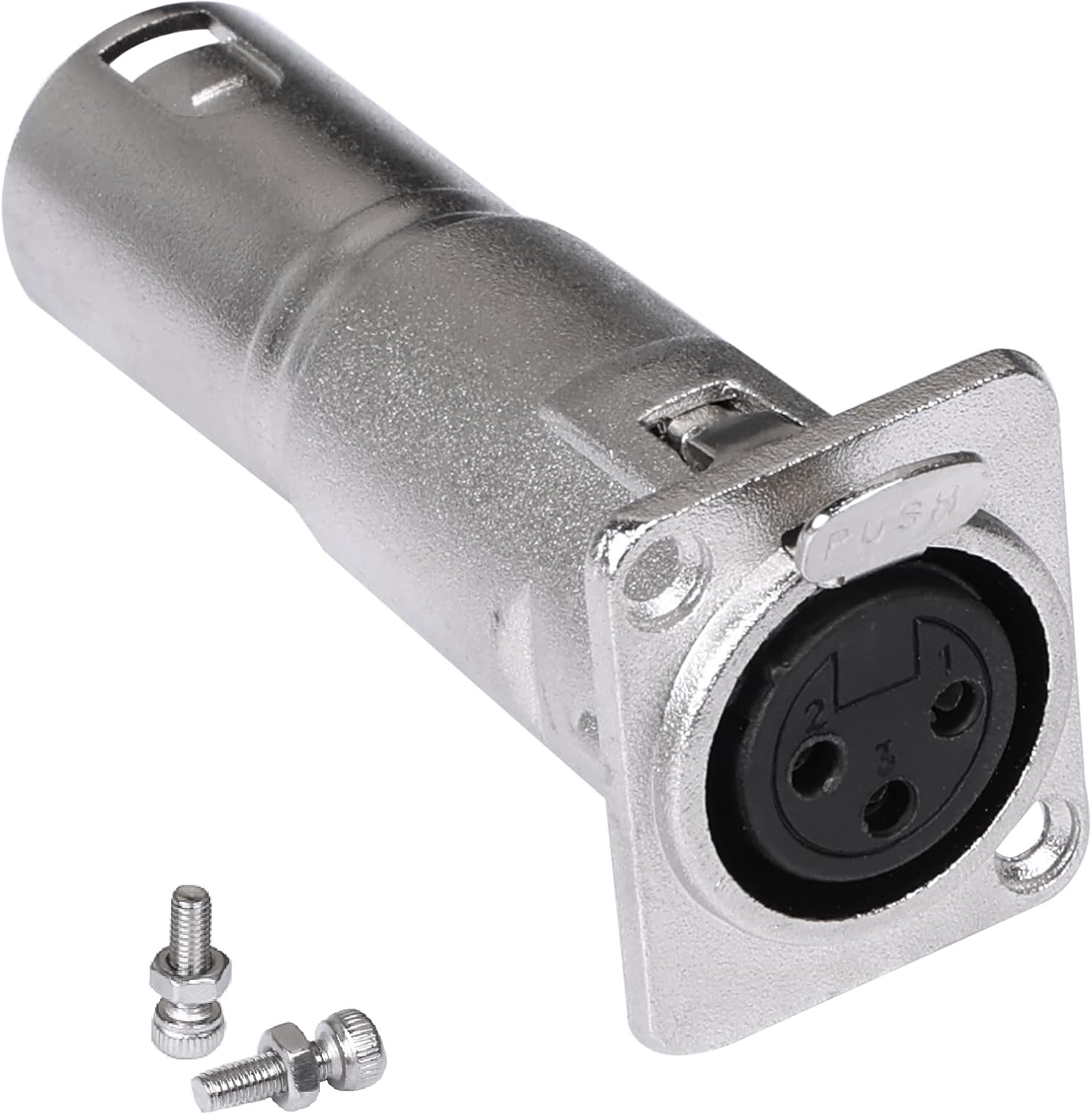 Amazon.com: XYFD XLR Female to Male Microphone Connector - 3Pin Plug to ...
