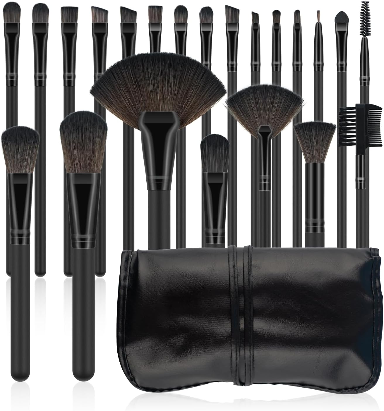 Amazon.com: Makeup Brushes 22pcs Premium Makeup Brushes Set Complete ...