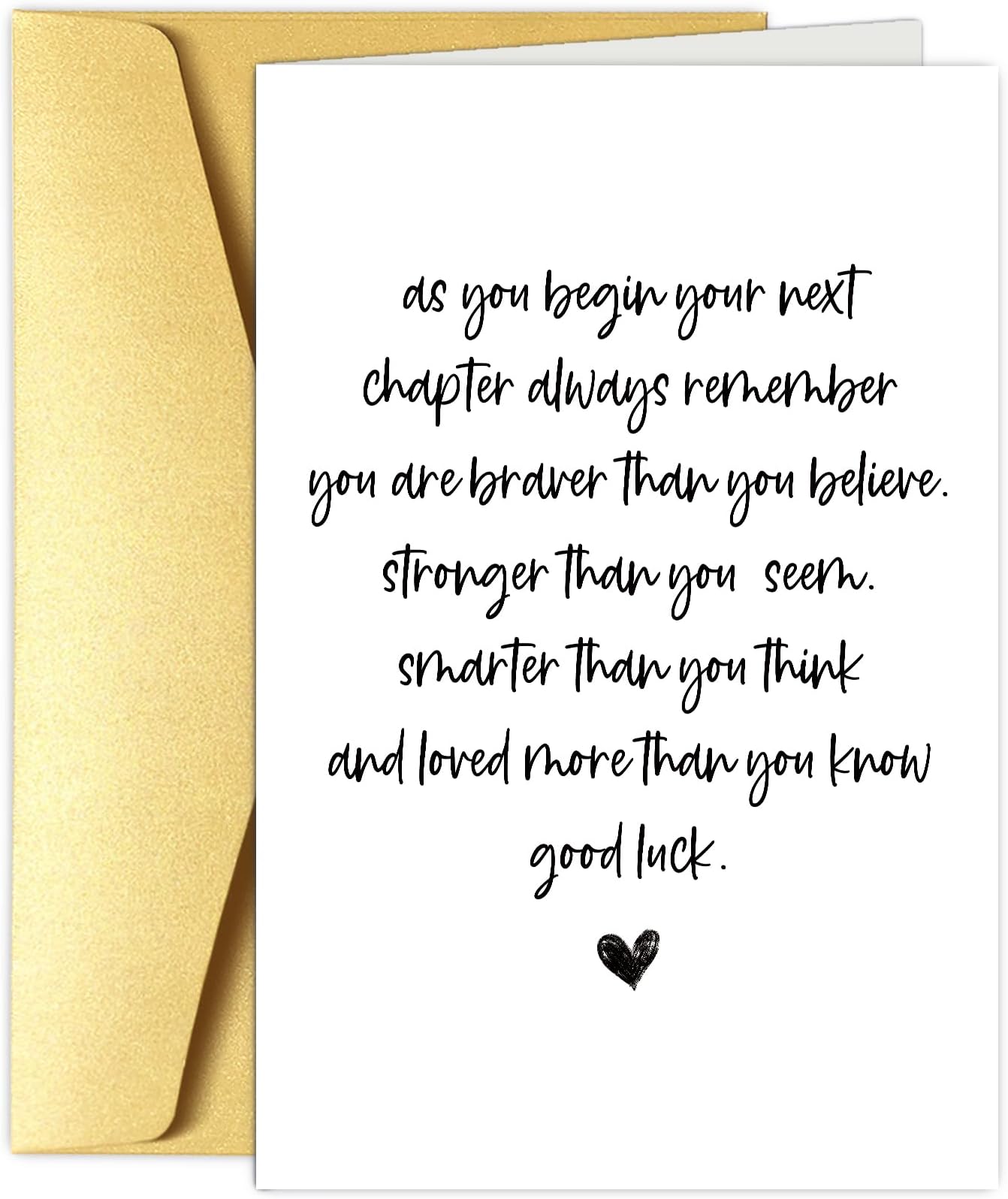 Amazon.com : Obbyidk New Chapter Card for Men Women, New Job Card for ...