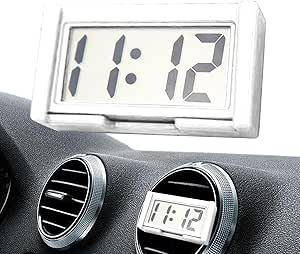 Amazon.com: Small Digital Clock - Car Dashboard Clock | Large Screen ...