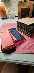Amazon.com: Moda 1/2 Pound Wool Scrap Bag Multi Color Rectangles : Arts ...