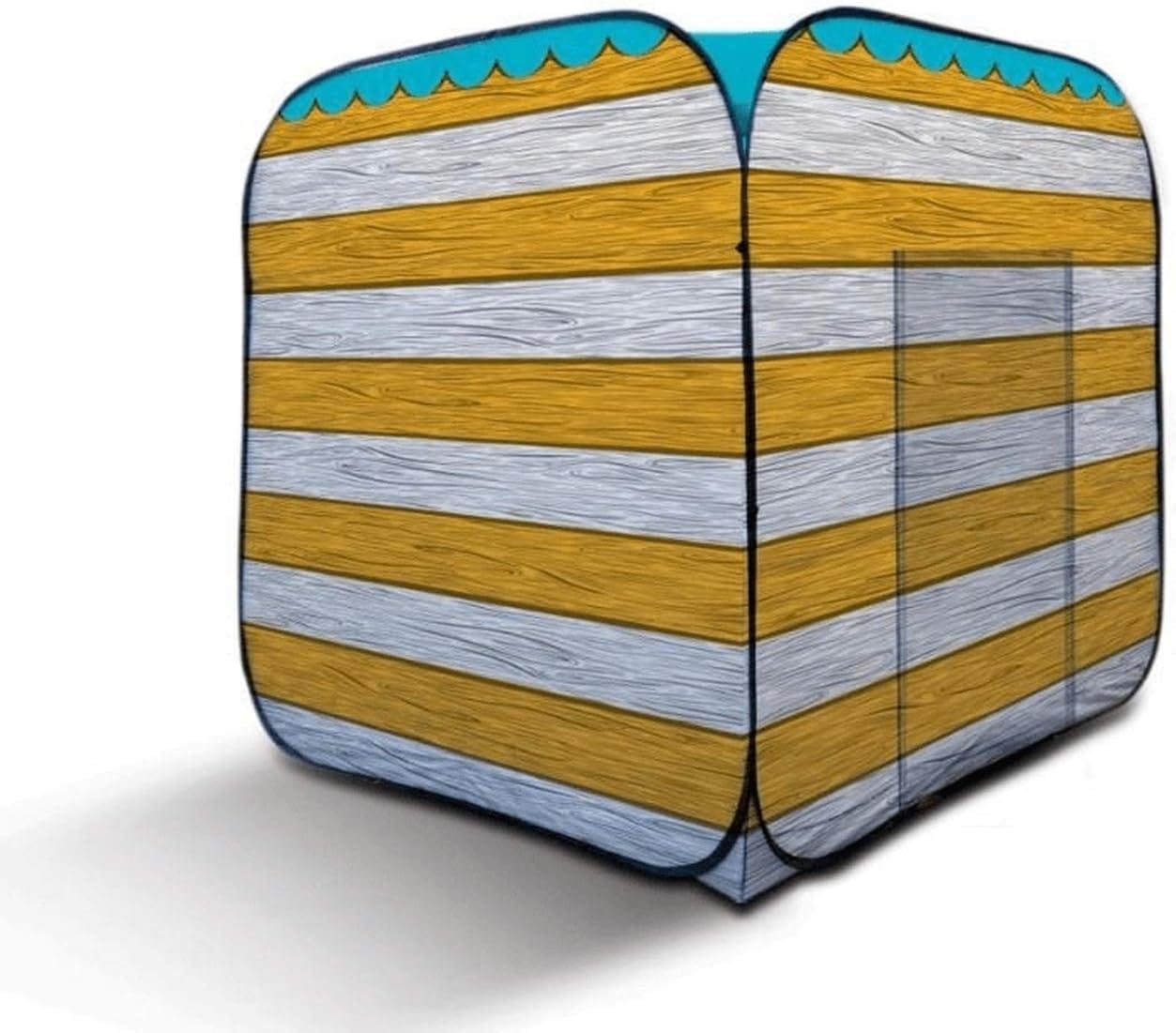Amazon.com: OLPRO Beach Hut Yellow Pop Up Tent Under 1 Minute Pegs ...