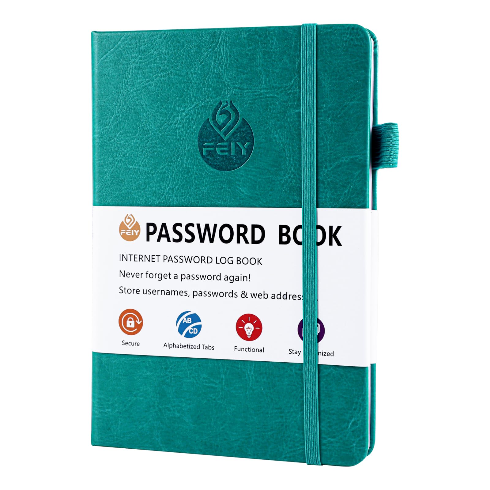 Yafe Password Book Alphabetical with Tab, Small Pocket Size Used for ...
