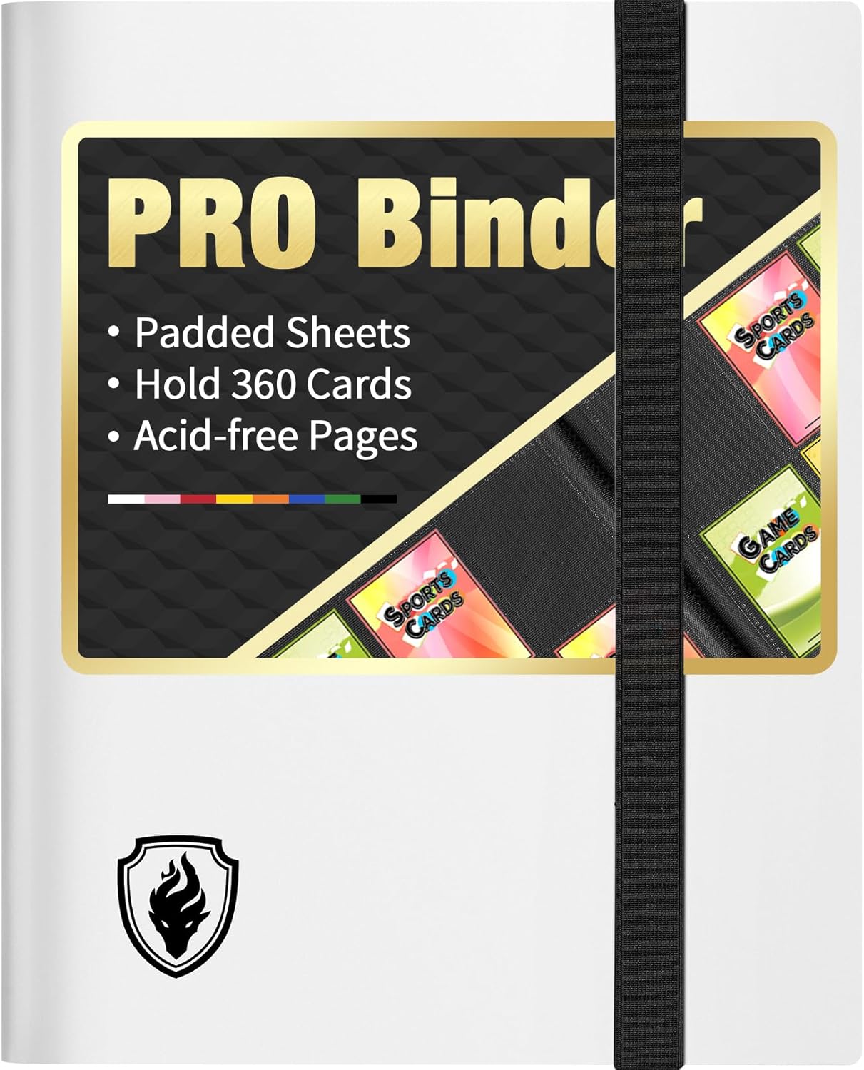 Amazon.com: Heavy Duty Card Binder, Fabmaker 9 Pocket Trading Card ...