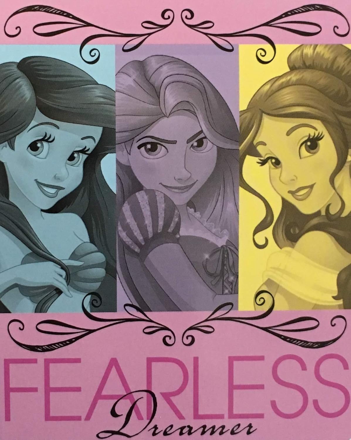 Amazon.com: Disney Princess Fearless Dreamer Silk Touch Throw Blanket ...