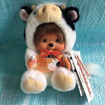 Amazon.co.jp: OS Limited Monchhichi Reiwa 3 Year Zodiac Ox Cow 2021 ...