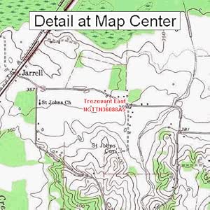 Amazon.com : USGS Topographic Quadrangle Map - Trezevant East ...