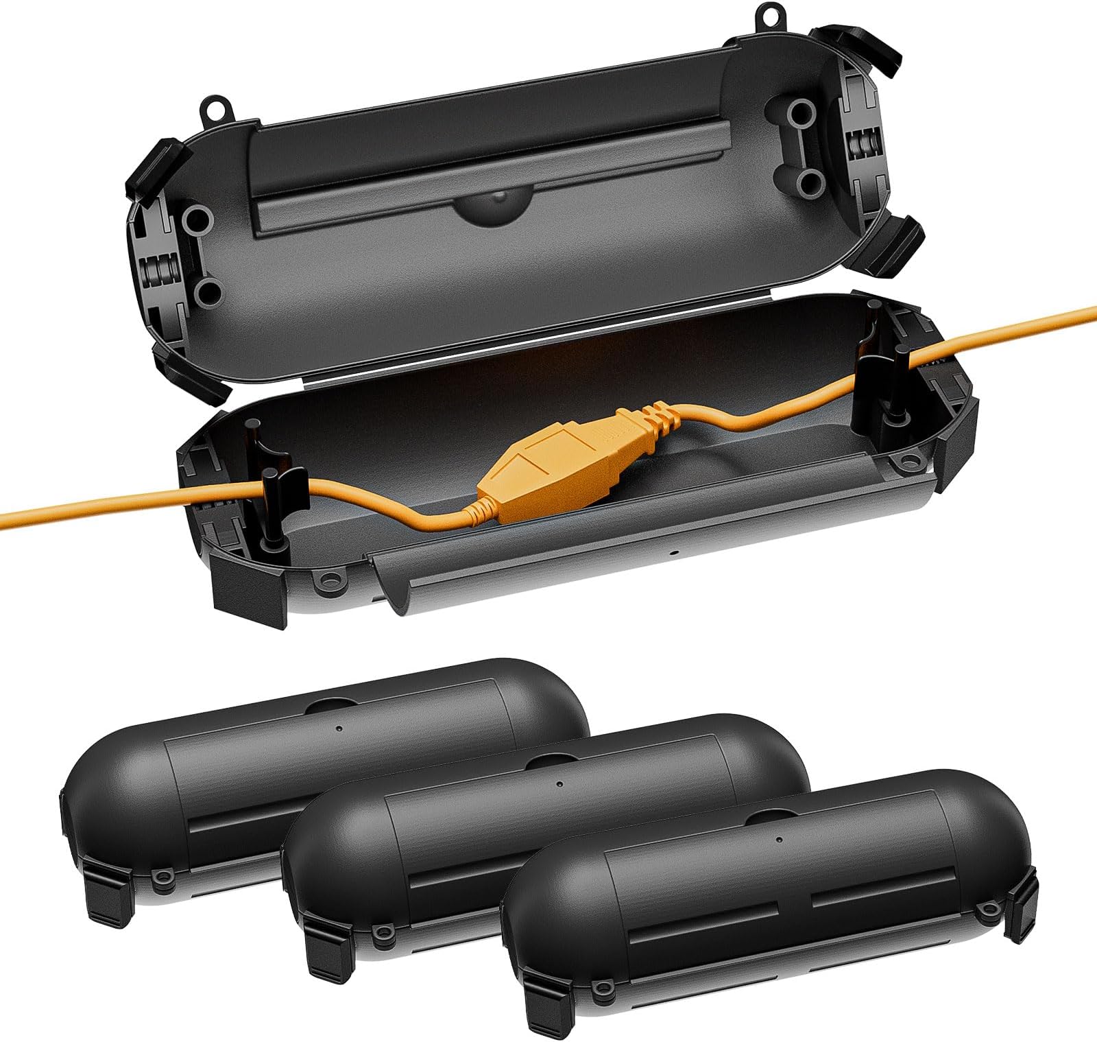 Amazon.com: Iwillink 4 Pack Outdoor Extension Cord Safety Cover with ...