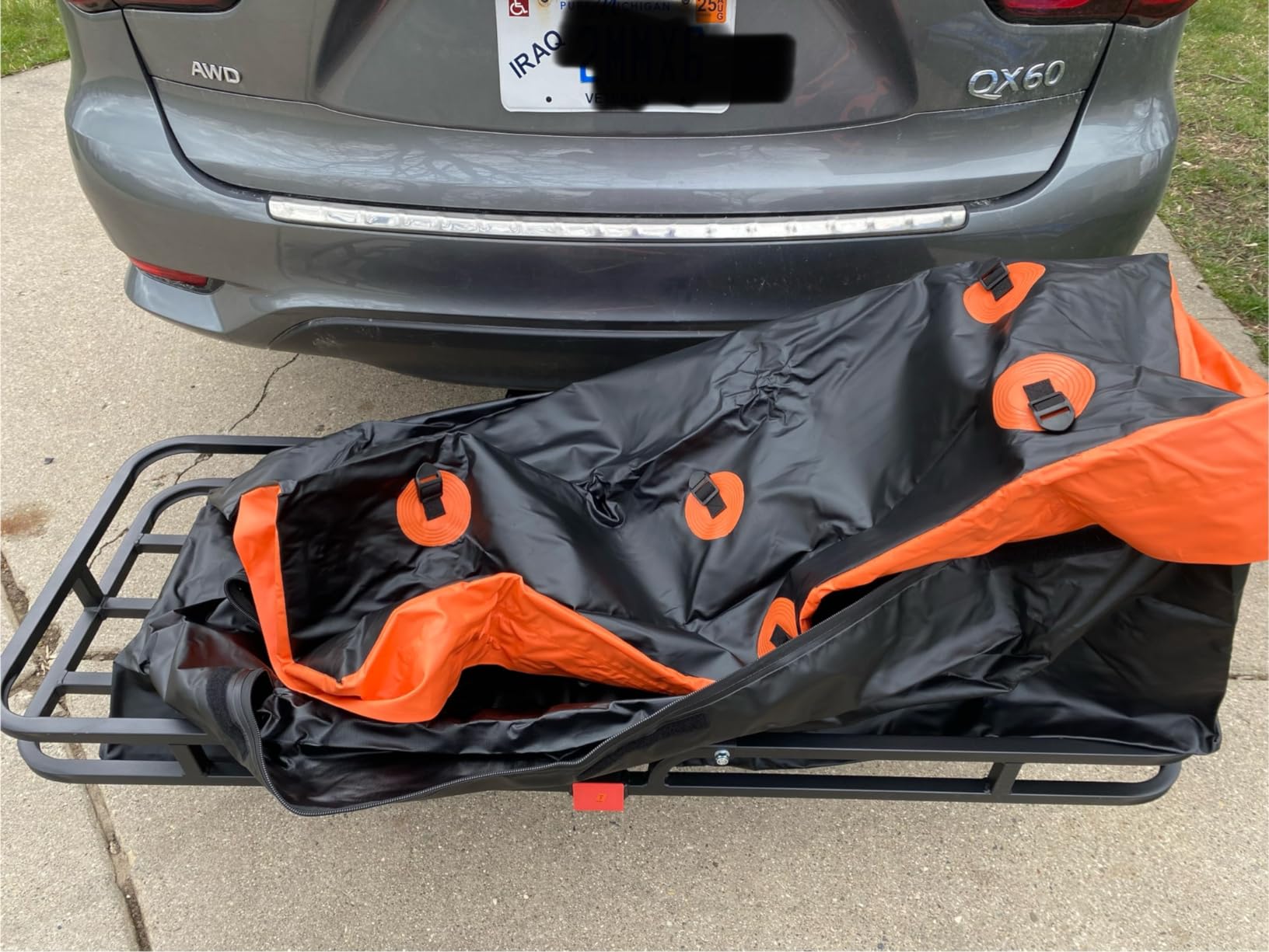 $22/mo - Finance WEIZE 54" x 34" Heavy Duty Roof Rack, Rooftop Cargo ...