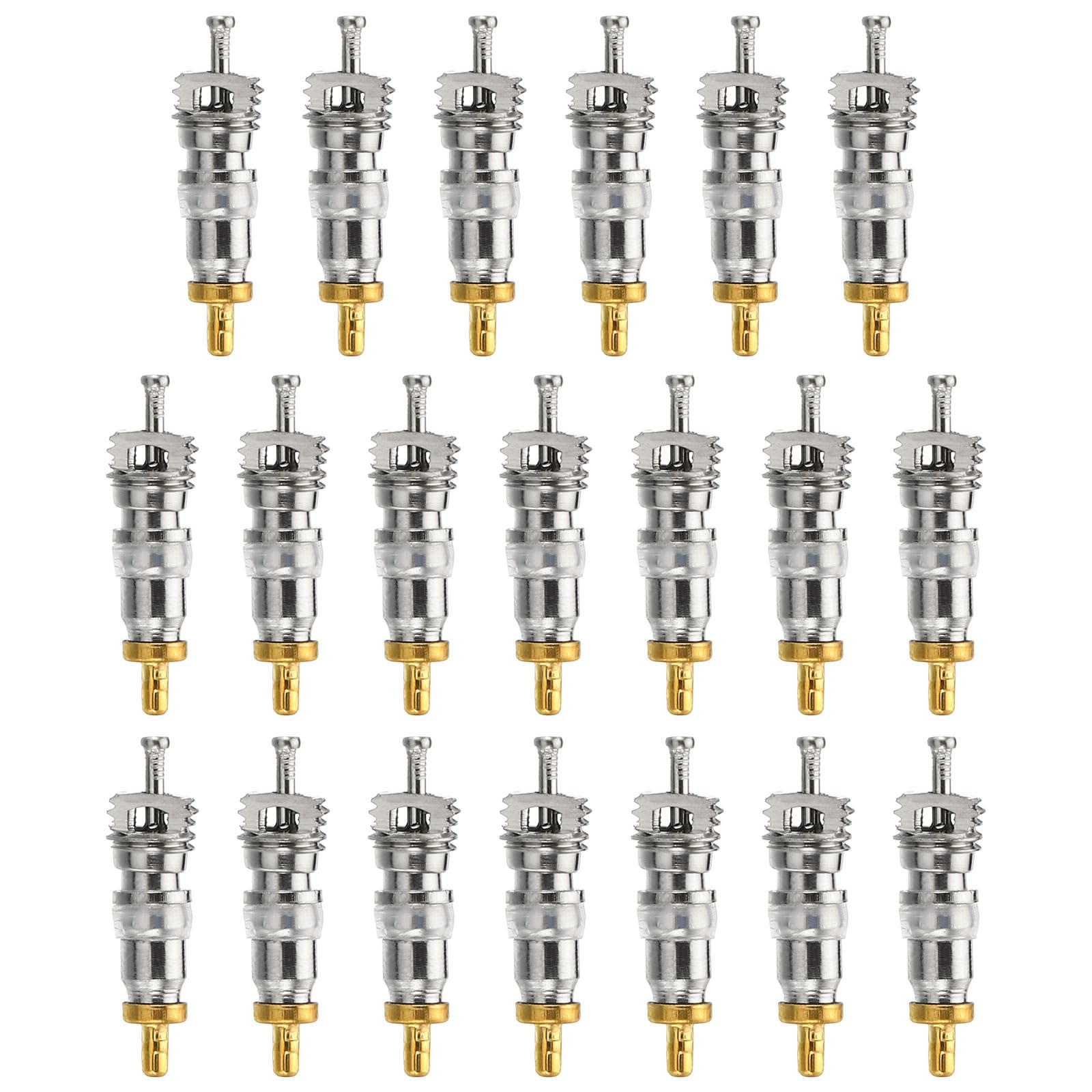 Amazon.com: PATIKIL Air Conditioning Valve Core with Seal, 20 Pack ...