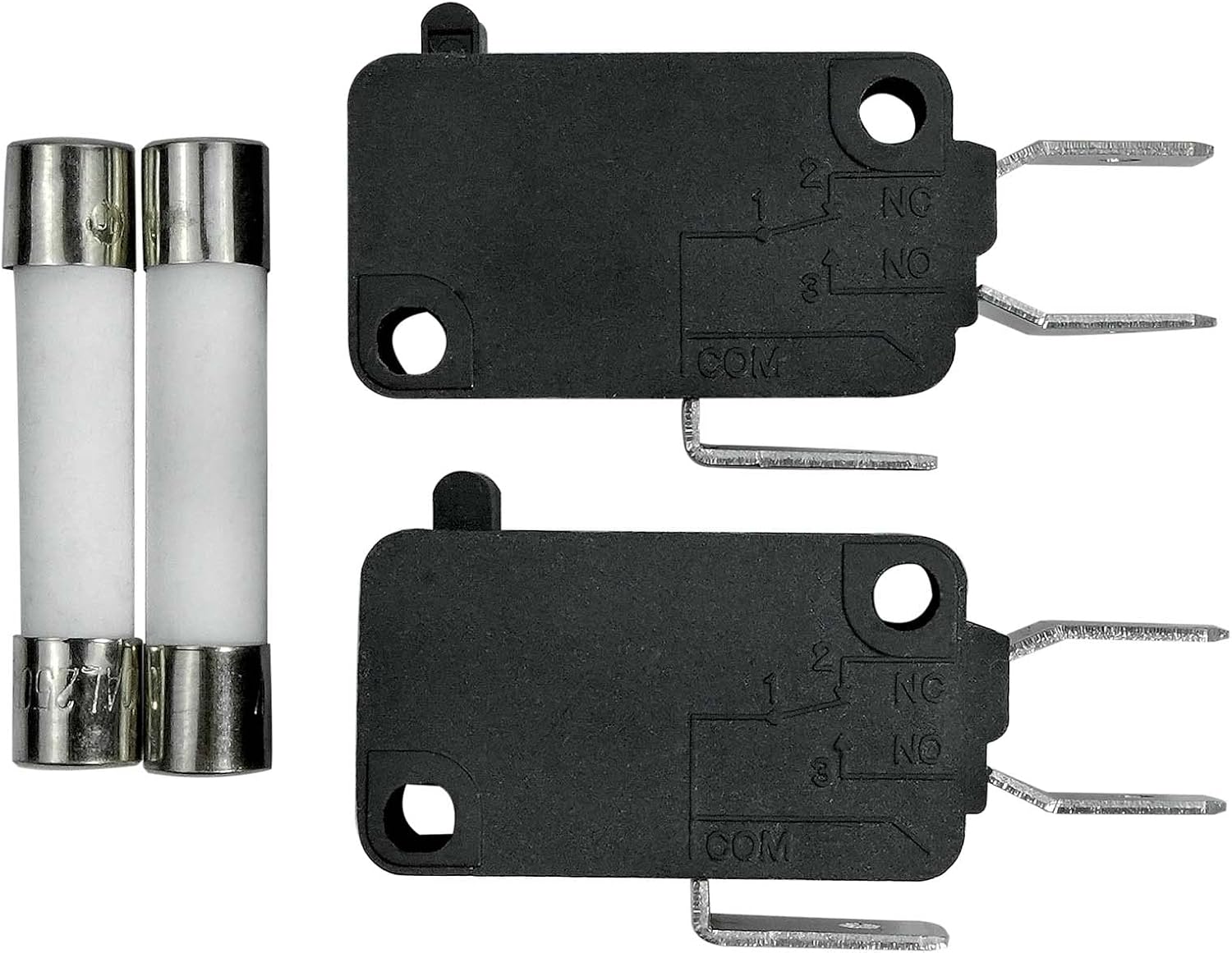 Amazon.com: 2PCS W10211972 Microwave Oven Door Switch and Slow-Blow ...