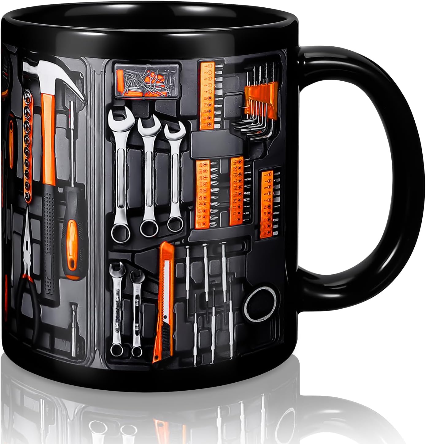 Amazon.com: POEKLSYNM Mechanic Coffee Cup, Toolbox Set Car Mechanic ...