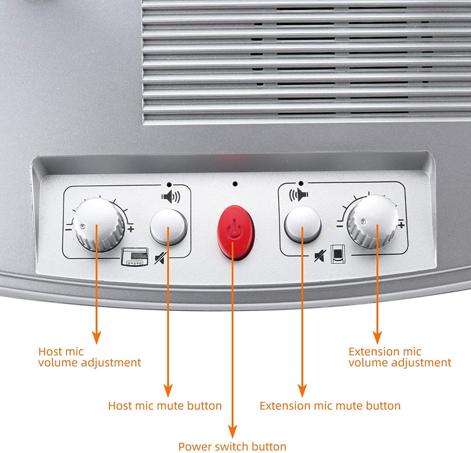Retekess TW101 Window Speaker,Drive Thru Intercom System,Speak-Thru,Two ...