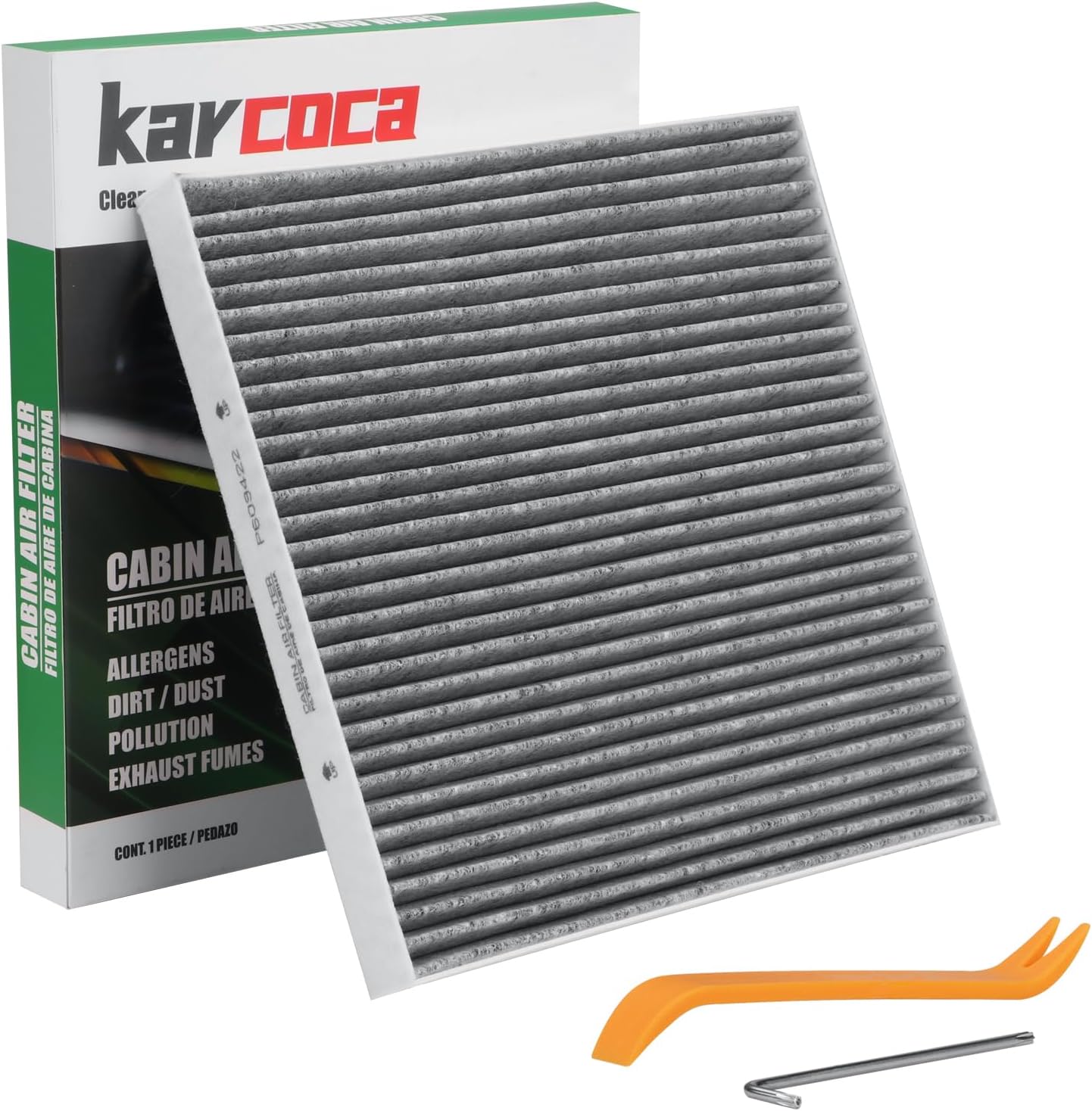 Amazon.com: KARCOCA P609422 Premium Cabin Air Filter With Activated ...