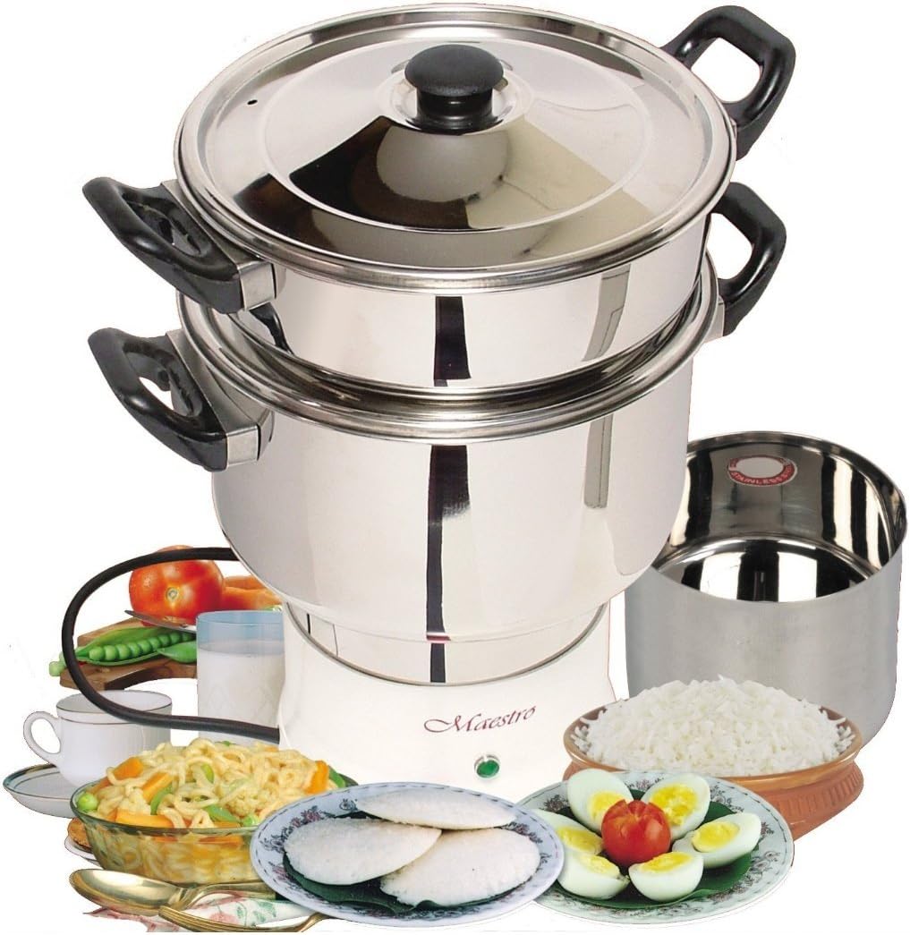 Buy Inalsa 5L Gourmet Multi-Function 500W-Food Steamer & Egg Boiler ...