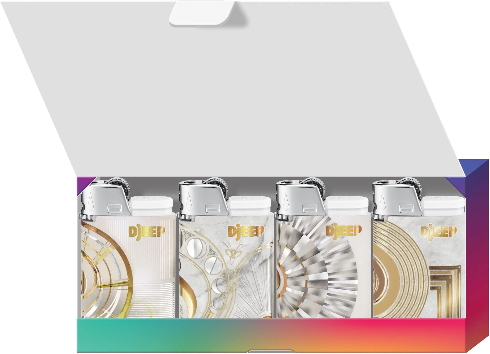 Amazon.com: DJEEP Pocket Lighters, Limited Edition Collection Textured ...