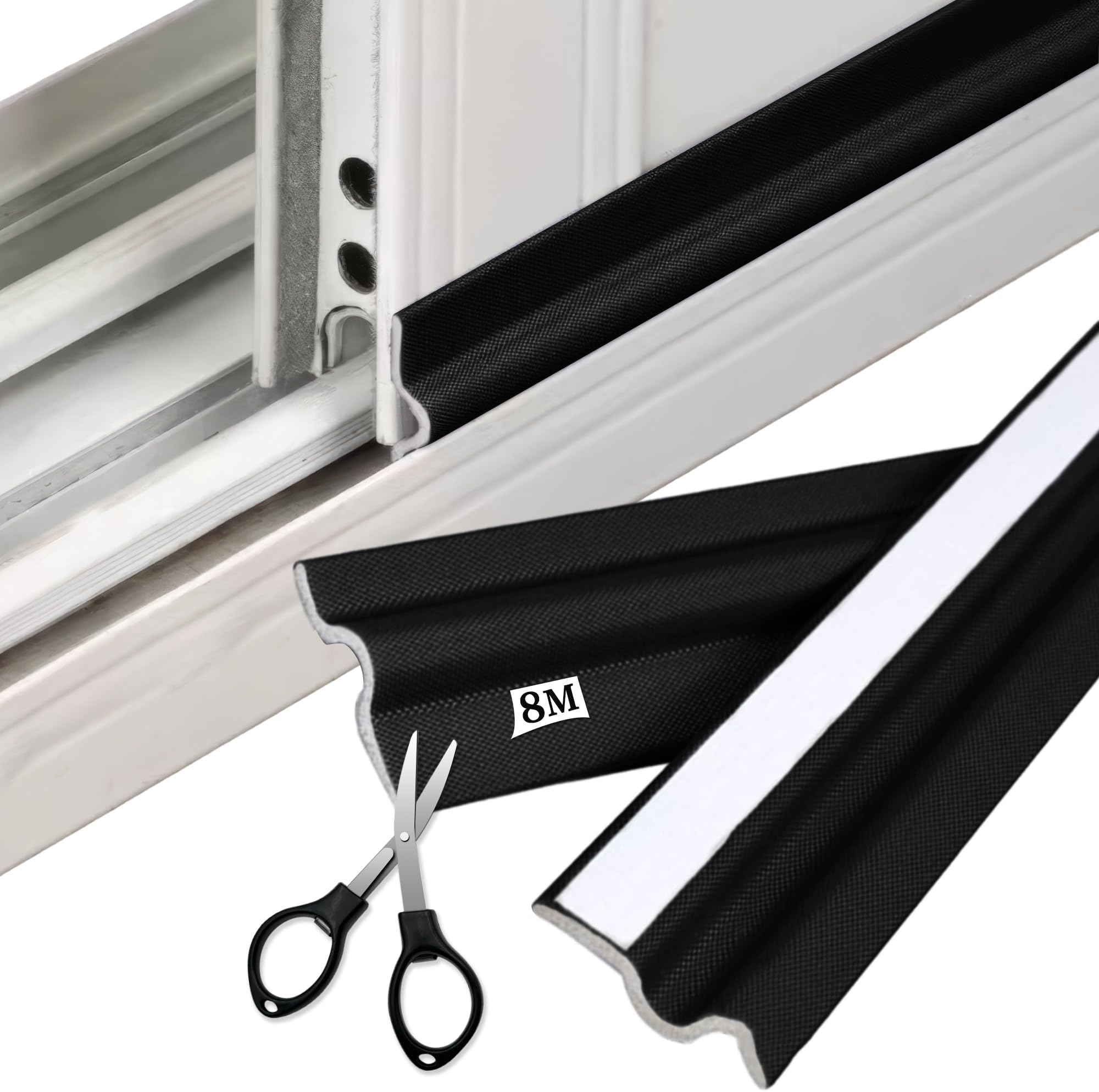 Amazon | SODOI 隙間テープ 全長10m 幅30mm 衝突緩衝材 騒音対策 防音 防虫 防塵 防水 花粉防止 すき間風防止 冷気遮断 冷暖房効率アップ 窓 玄関 引き戸 扉 ...